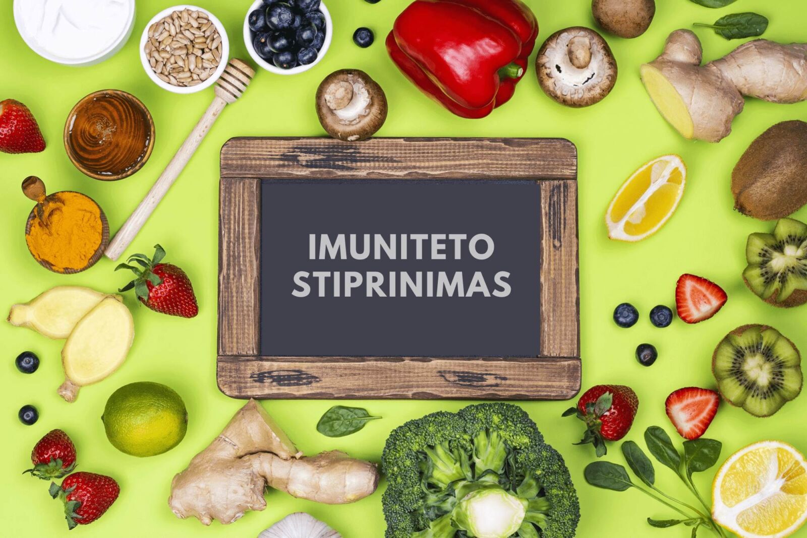Imuniteto stiprinimas ir tinkama mityba žiemos metu